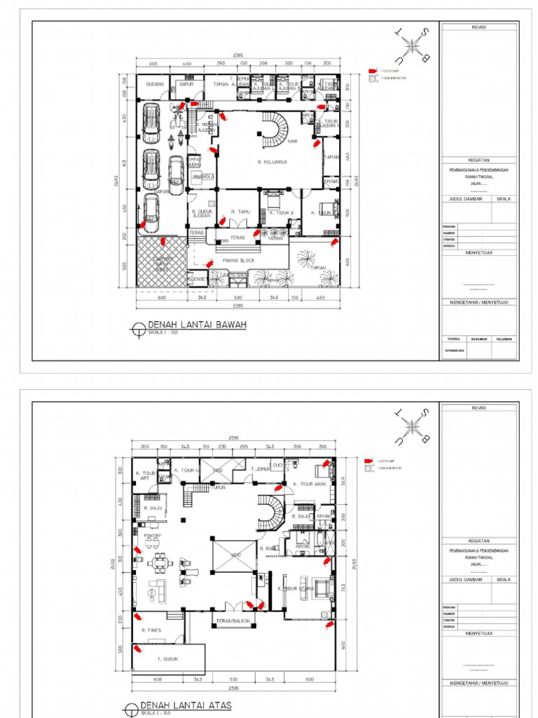 Denah CCTV Lantai 1 Bekasi-1 | PDF