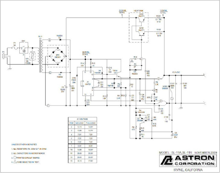 Astron SL-11A, SL-11R | PDF
