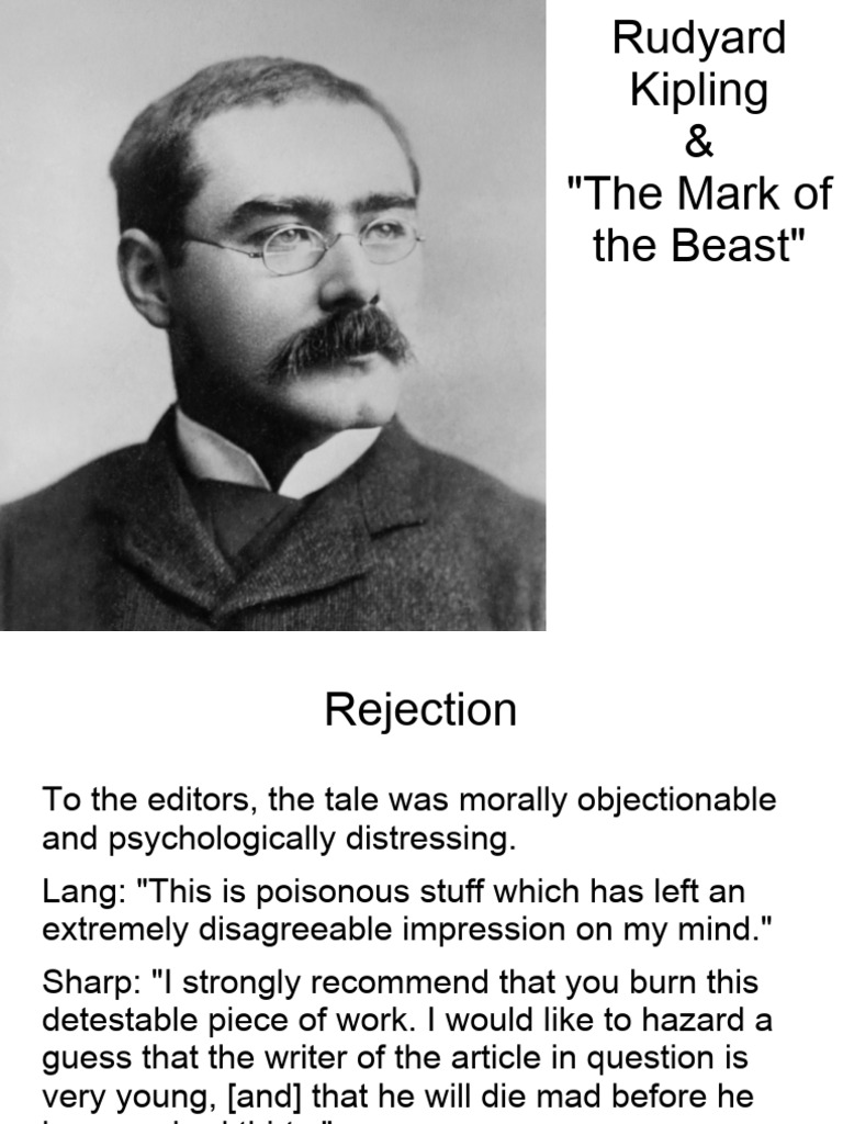 Lecture Slides On Kipling's The Mark of The Beast | PDF | The Beast ... Lecture Slides On Kipling's The Mark of The Beast | PDF | The Beast ...