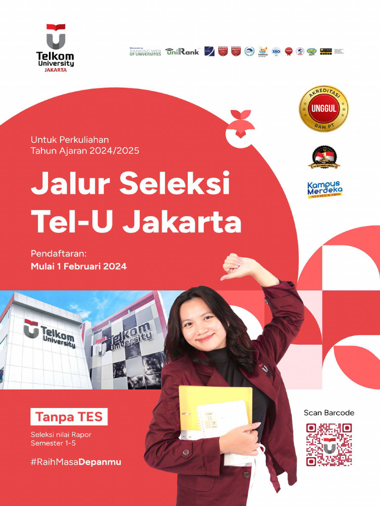 Brosur-Jalur-Telkom-University-Jakarta-2024 | PDF