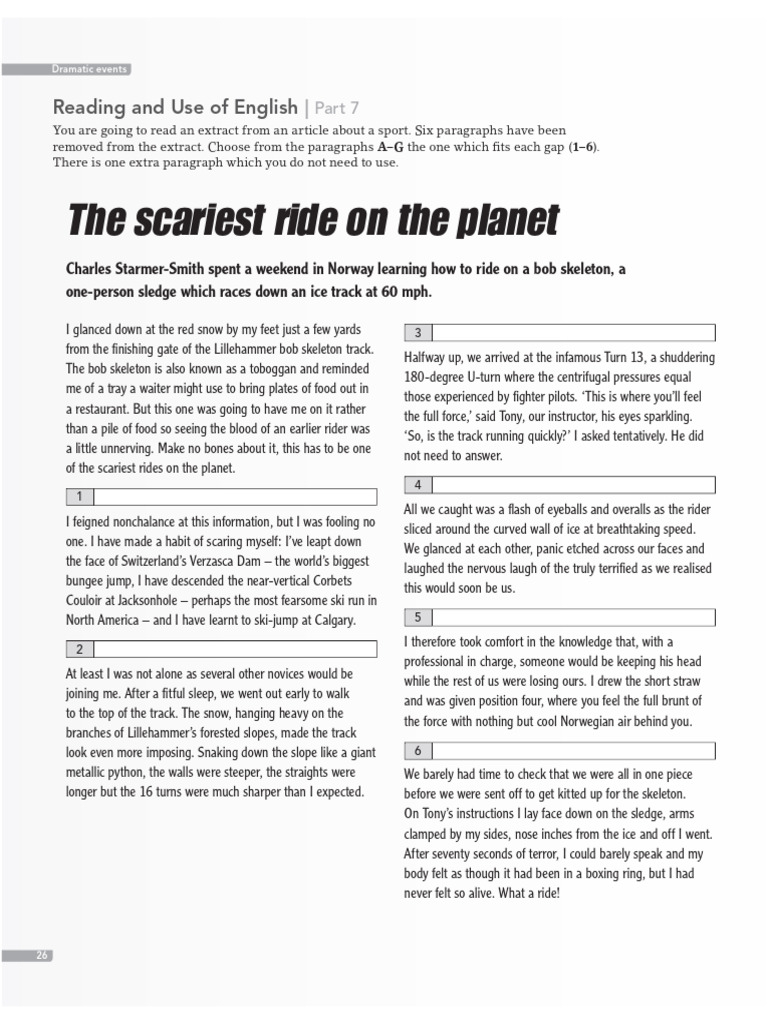 Reading Complete Advance c1 | PDF