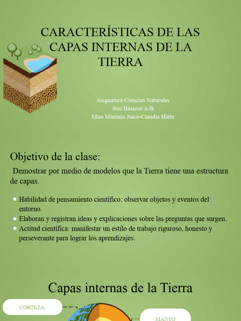 PPT Capas de La Tierra | PDF