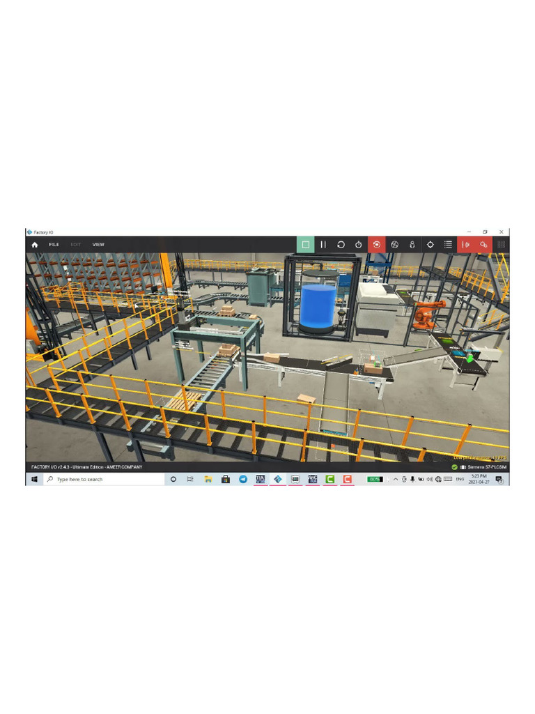 Factory IO | PDF