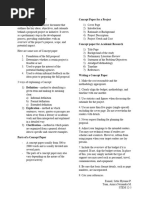 Concept Paper Template | PDF