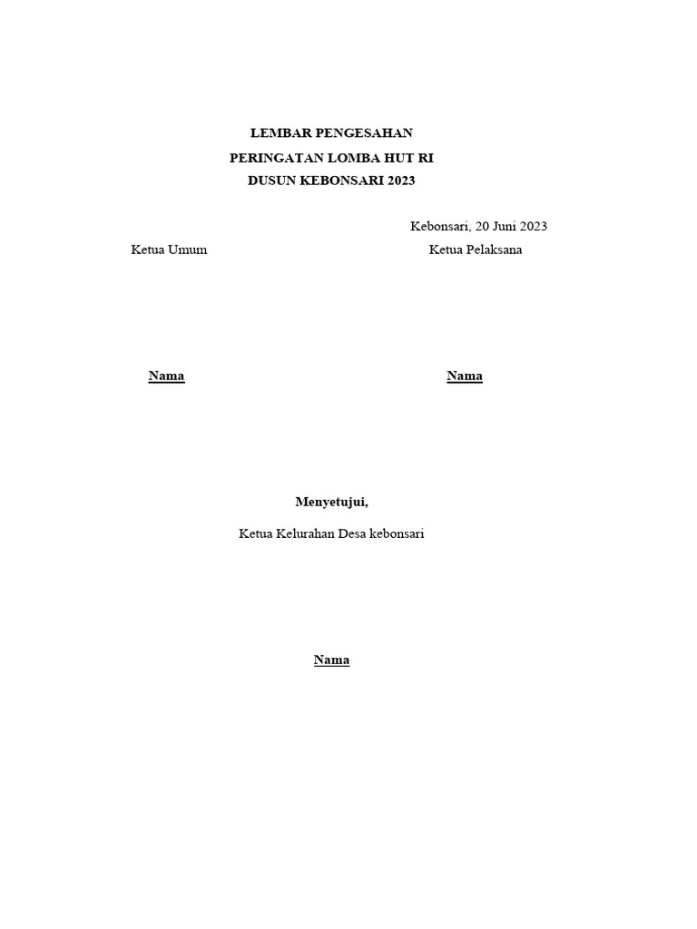 Proposal Kegiatan | PDF | Perjalanan