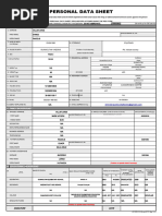 Pds Sample Fill Up | PDF | Government