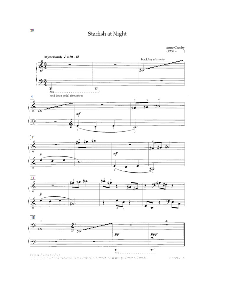 Starfish at Night-Anne Crosby Gaudet | PDF