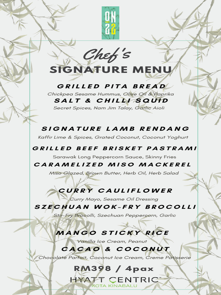 Gourmet Dining Experience | PDF