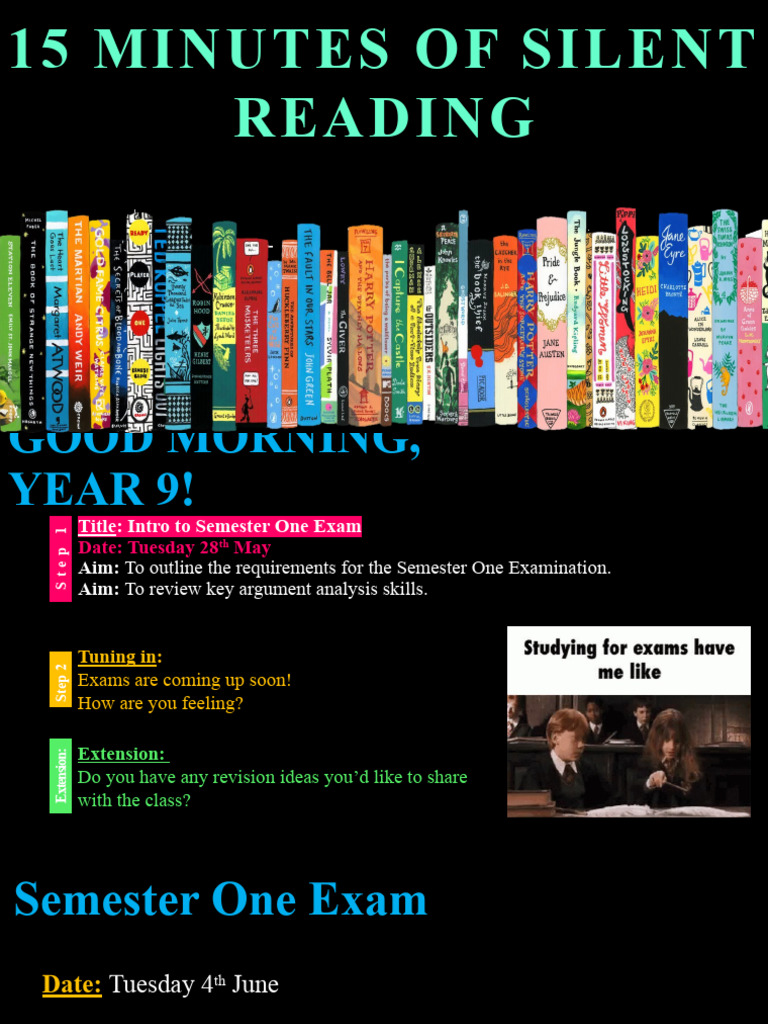 Semester One Exam Prep for Year 9 | PDF | Argument | Cognition