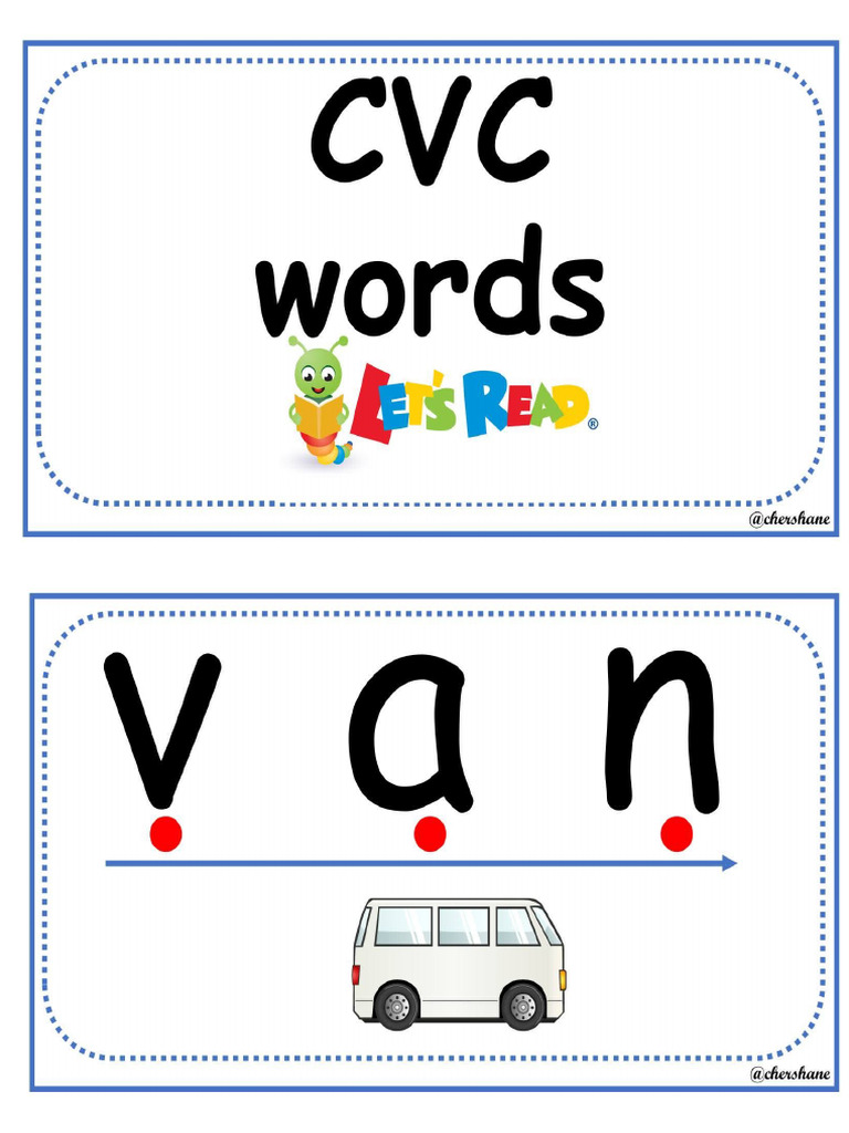 CVC Words | PDF