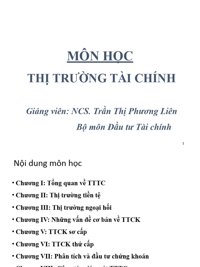 Chuong 1.TONG QUAN TTTC | PDF