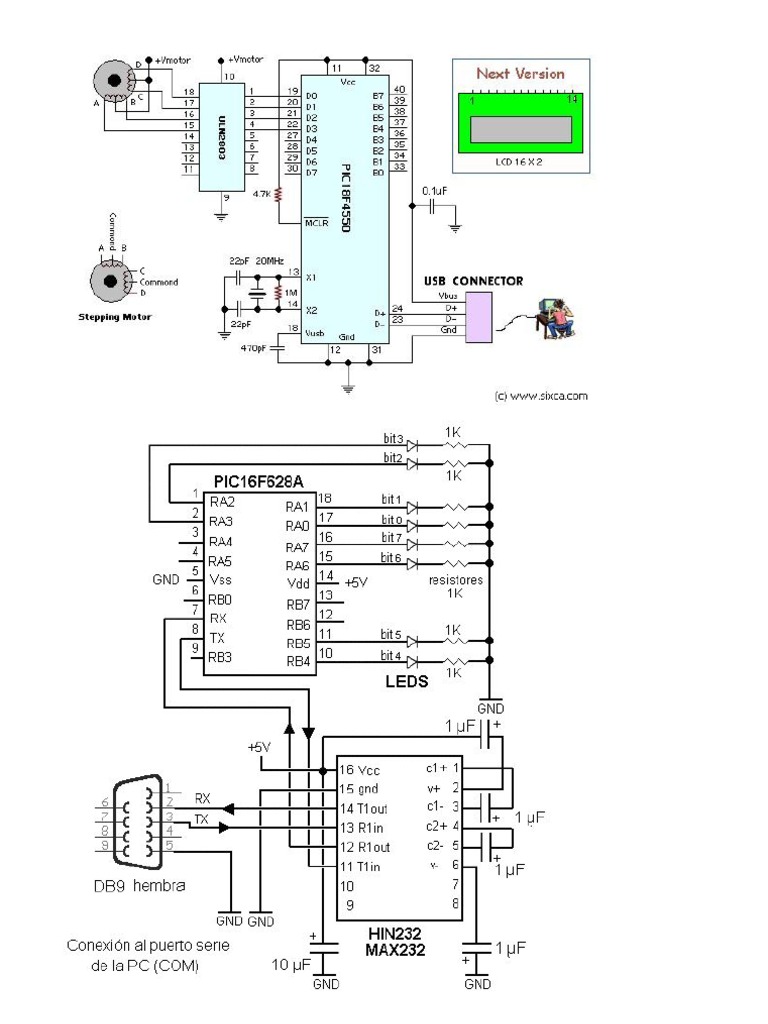 Comunicación RS232 | PDF | Microcontrolador Pic | Microcontrolador