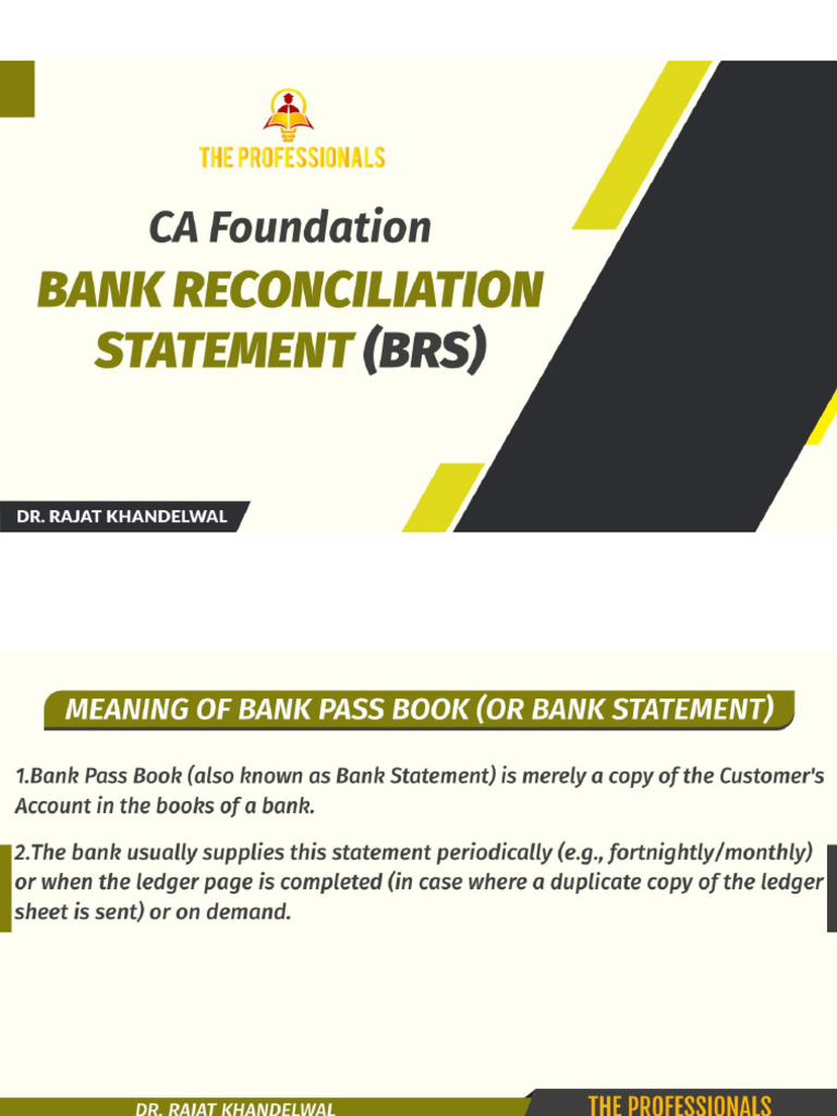 BRS Accounting | PDF