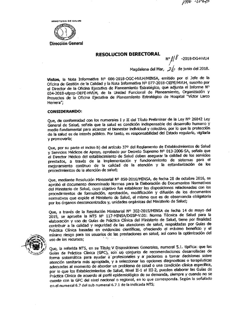 Guía de Práctica Clínica para El Abordaje Temprano y Manejo de Esquizofrenia - HVLH | PDF