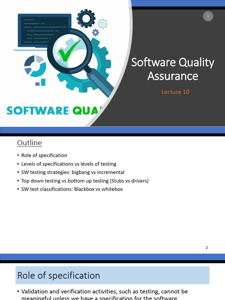 Software Testing Strategies and Classifications | PDF | Software ...