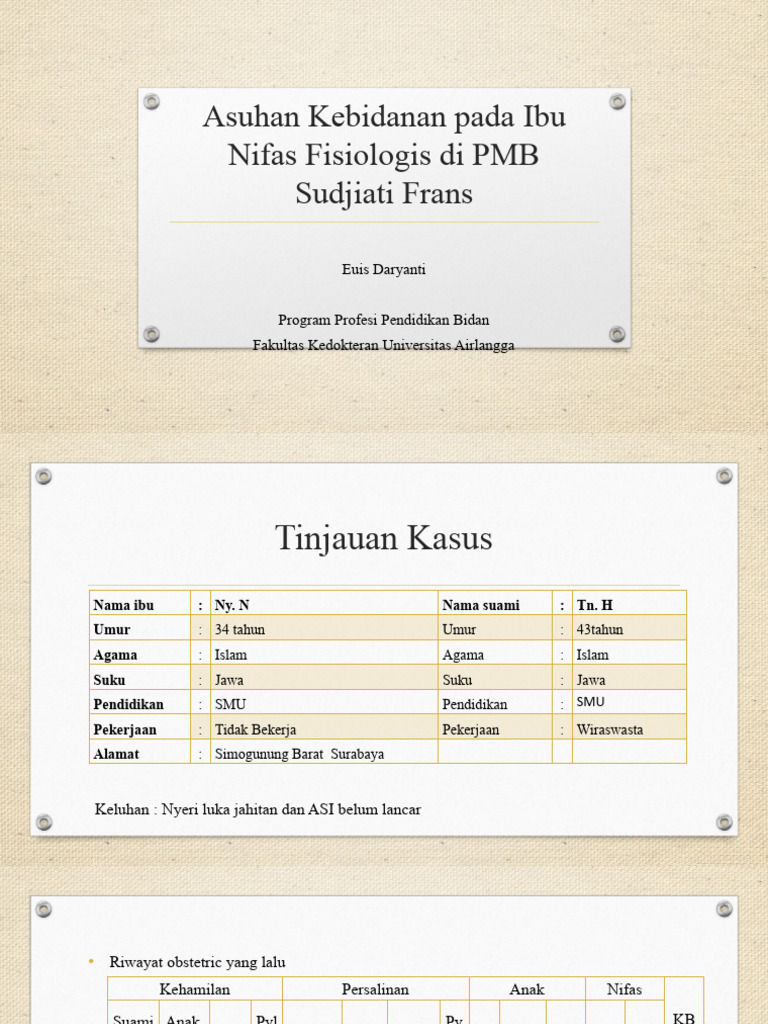 Nifas Fisiologis | PDF