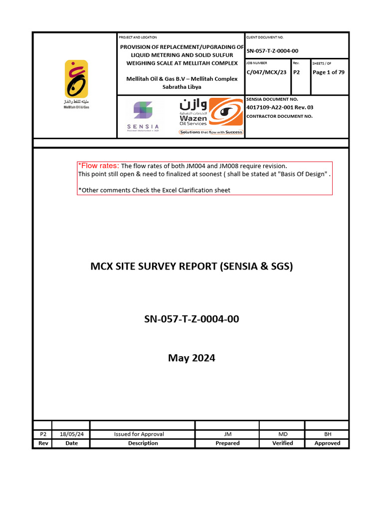 Liquid Metering Upgrade Survey Report | PDF | Flow Measurement | Propane