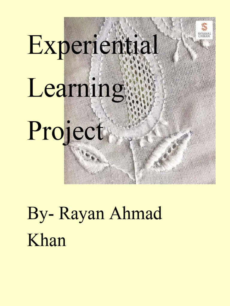 Experiential Learning Project | PDF | Social Science | Art