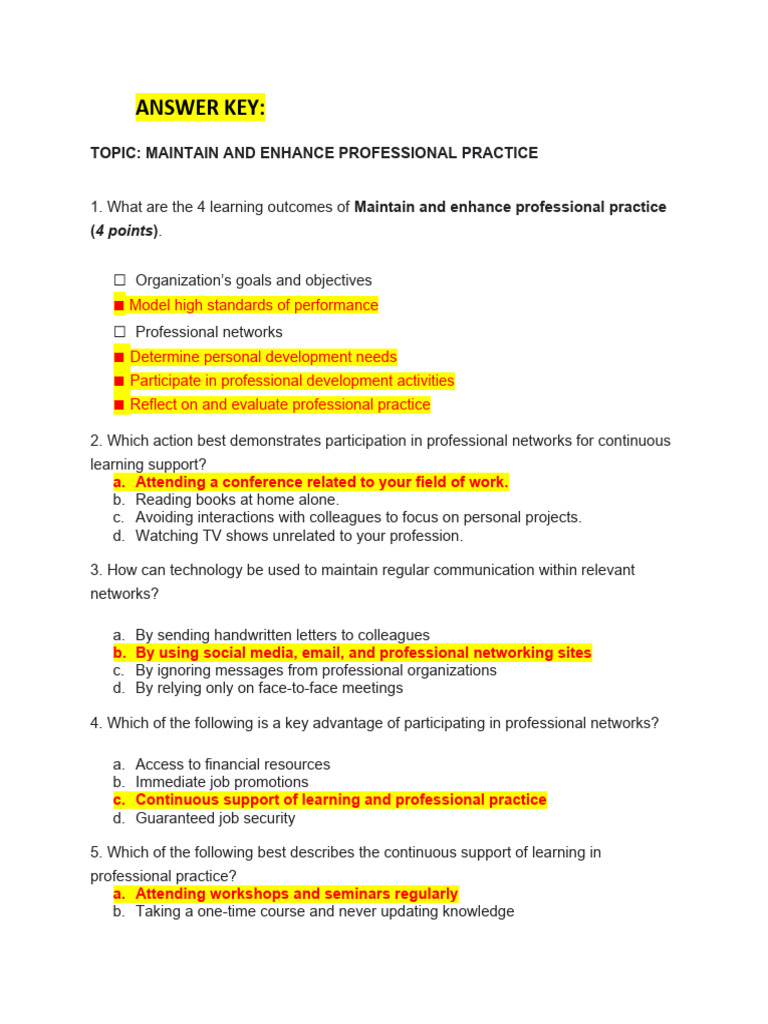 Group 4 Answer Key With Corrections | PDF
