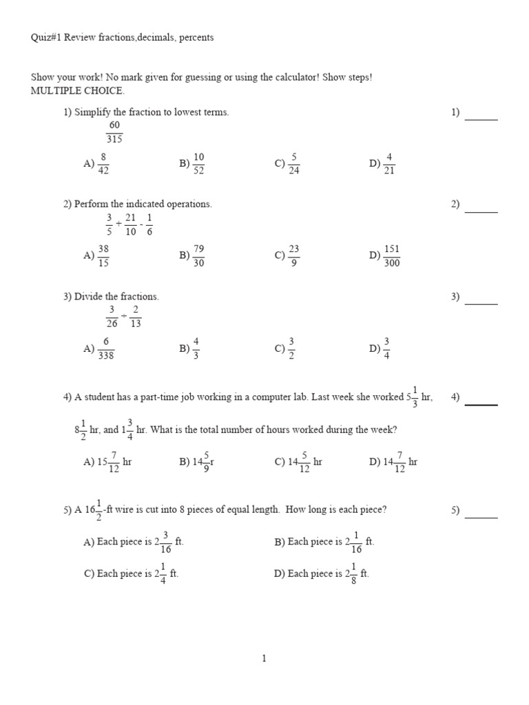 Quiz#1Rmoodle (2024) | PDF | Mathematical Notation | Elementary Mathematics