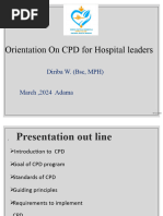 CPD Form | PDF | Lecture | Professional Development