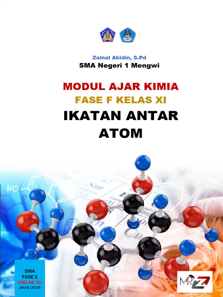 Modul Kimia Fase F Kelas XI TH 24 - F11.2 Ikatan Kimia | PDF ...