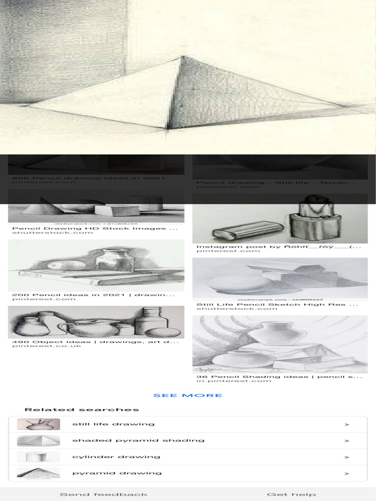 Object Drawing With Pencil Shading - Google Search | PDF