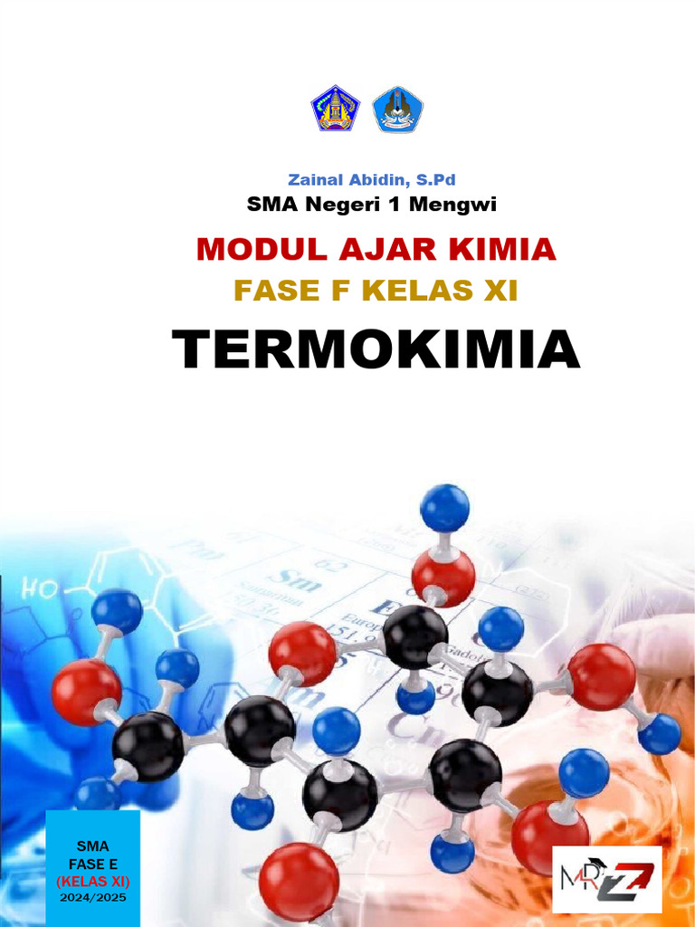 Modul Kimia Fase F Kelas XI TH 24 - F11.6 Termokimia | PDF | Karier & Perkembangan