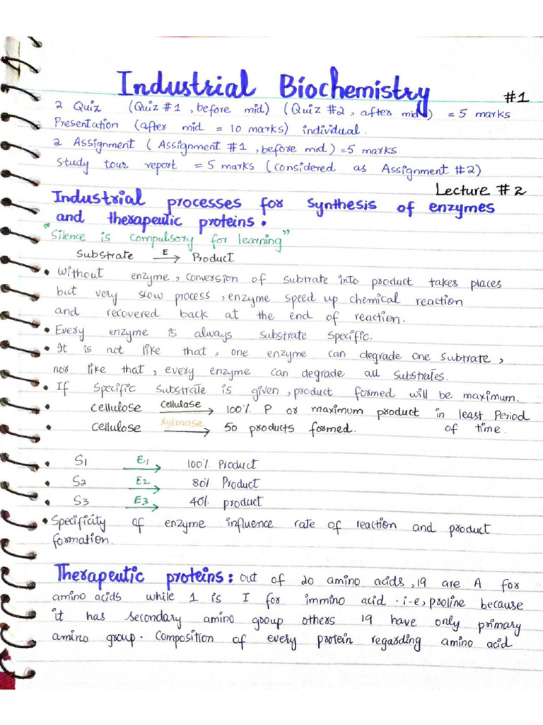 Industrial Biochemistry | PDF