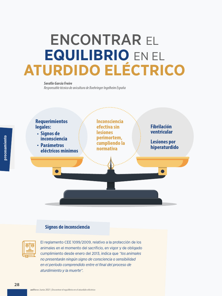 Equilibrio en el Aturdido Eléctrico Avícola | PDF | Zoología