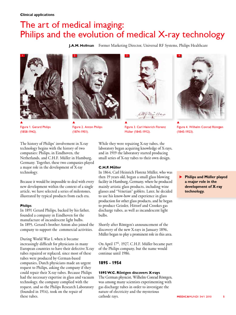 The Art of Medical Imaging: Philips and The Evolution of Medical X-Ray ...