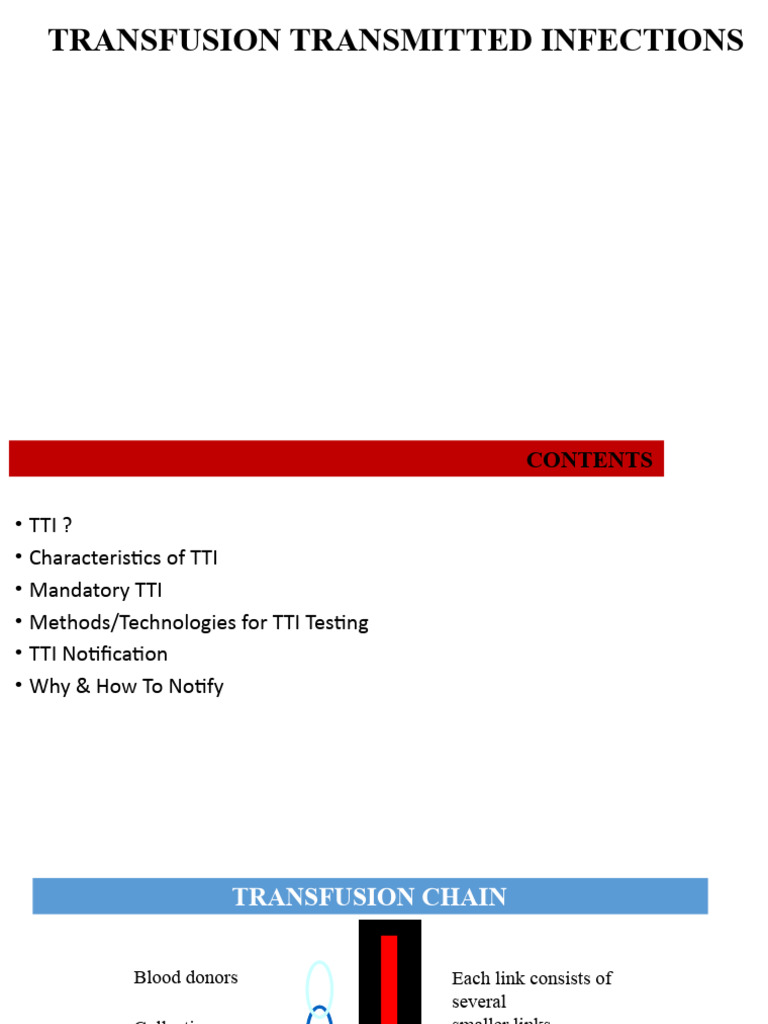 Transfusion Transmitted Diseases | PDF | Elisa | Hepatitis C