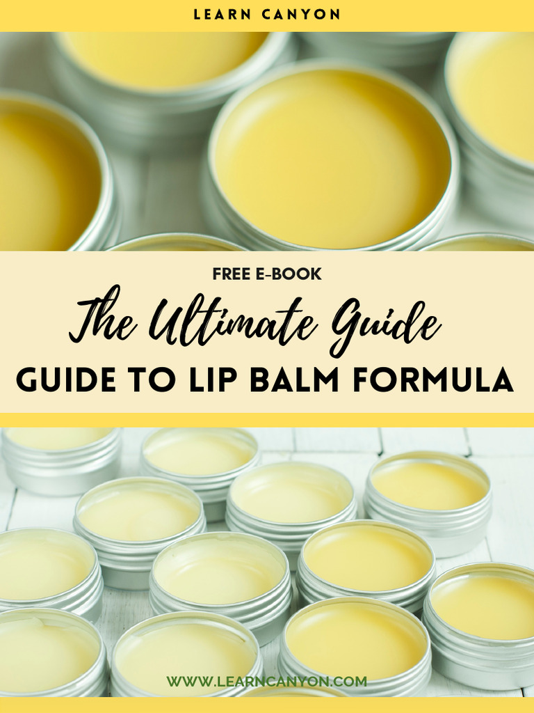 LC-Lip Balm | PDF | Wax | Perfume