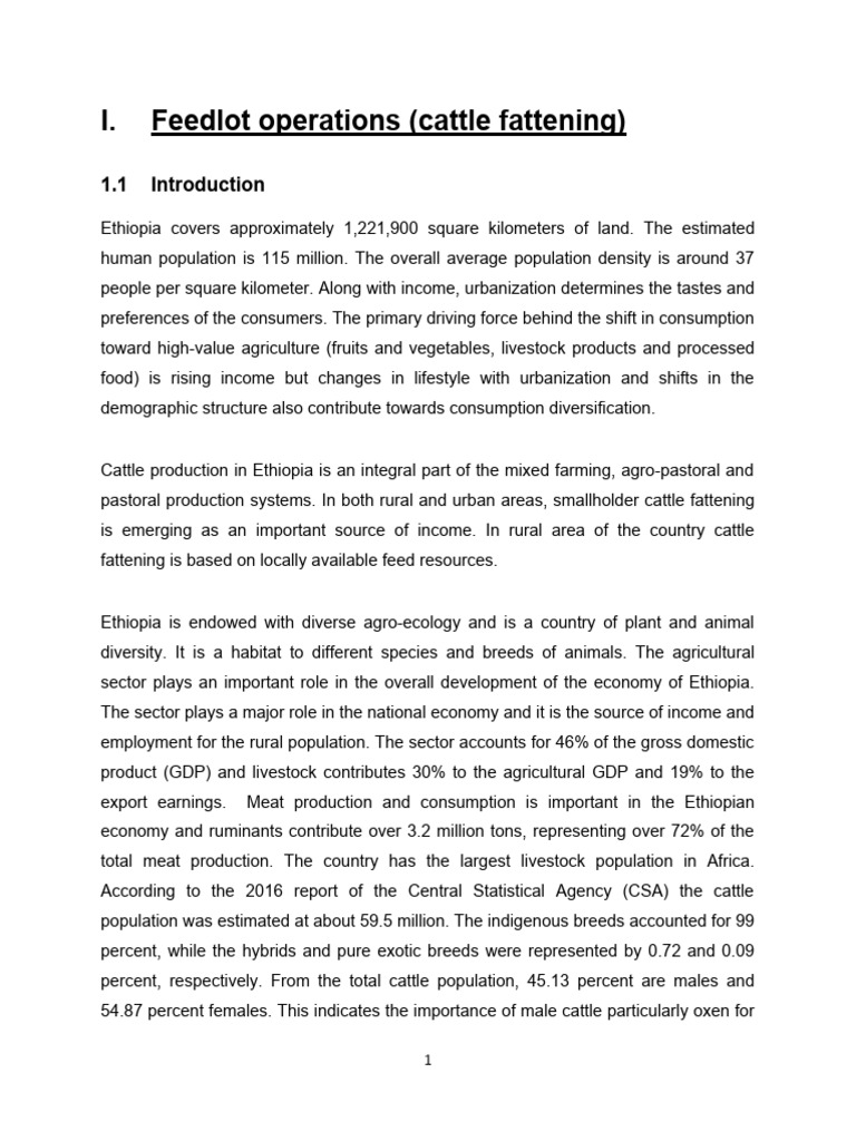 Feedlot Operations | PDF | Livestock | Cattle