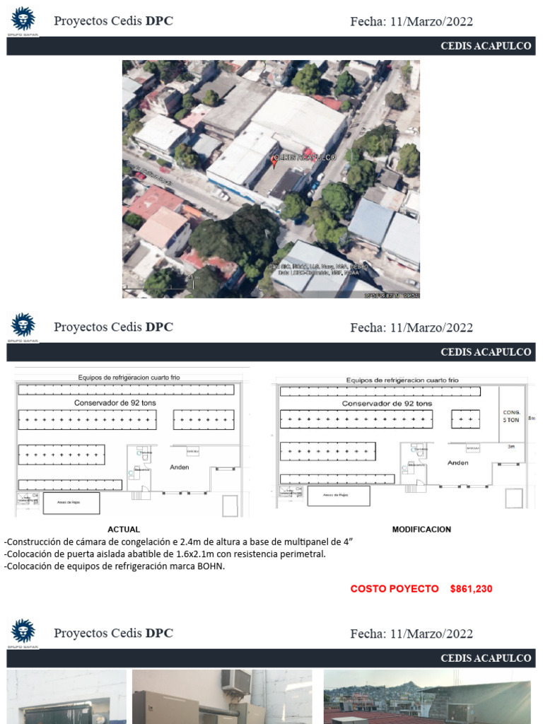 Proy. Cedis Acapulco | PDF