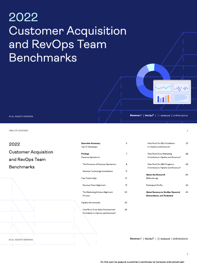 Revenue 2022 Customer Acquisition Revops Team Benchmarks Report | PDF ...