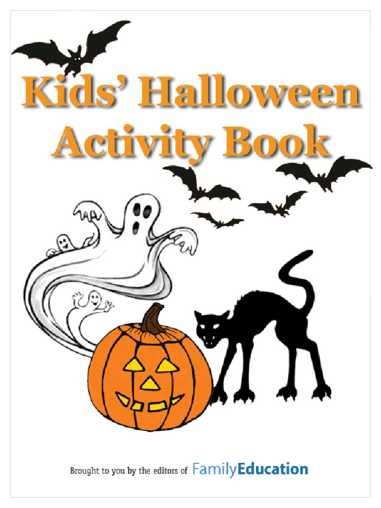 Halloween Activity Booklet | PDF | Word Search | Halloween