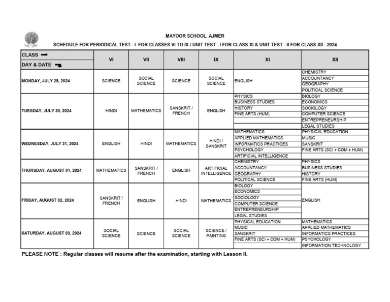 TT PT I UT I UT II July2024 | PDF | Science | Computer Science