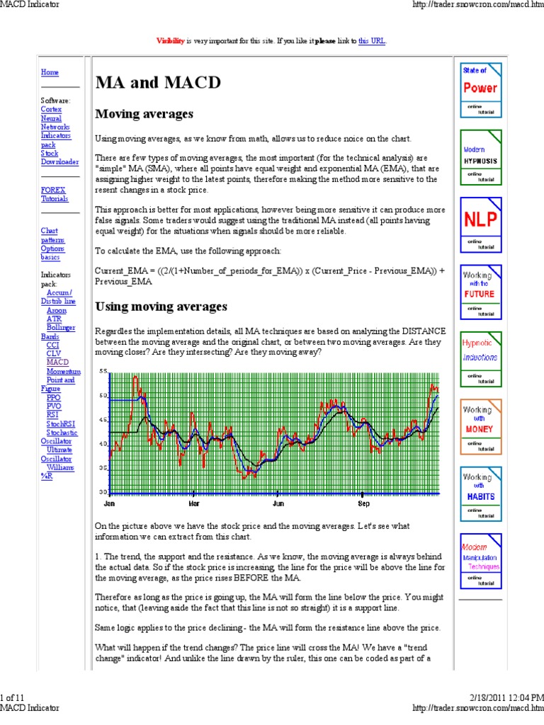 Ma and Macd: Moving Averages | PDF | Day Trading | Algorithmic Trading