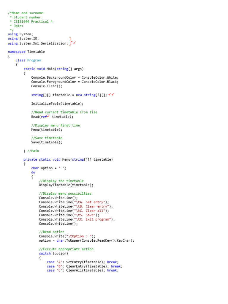 Practical 4 Memo | PDF | Software | Computer Programming