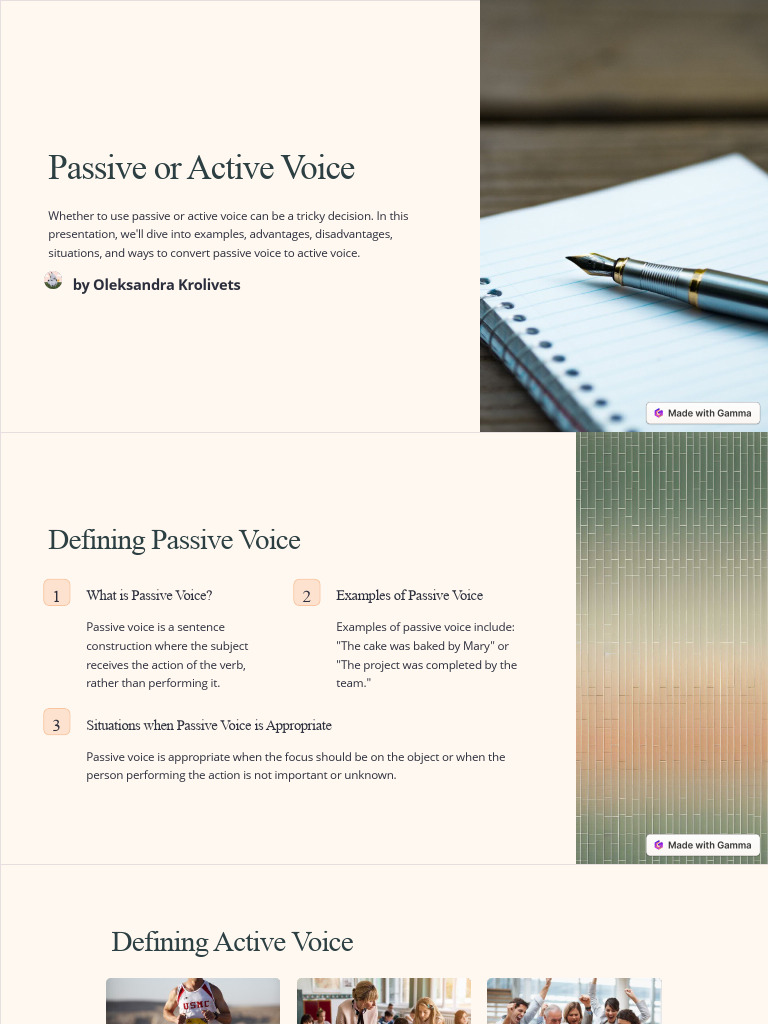 Passive or Active Voice | PDF | Subject (Grammar) | Linguistic Typology