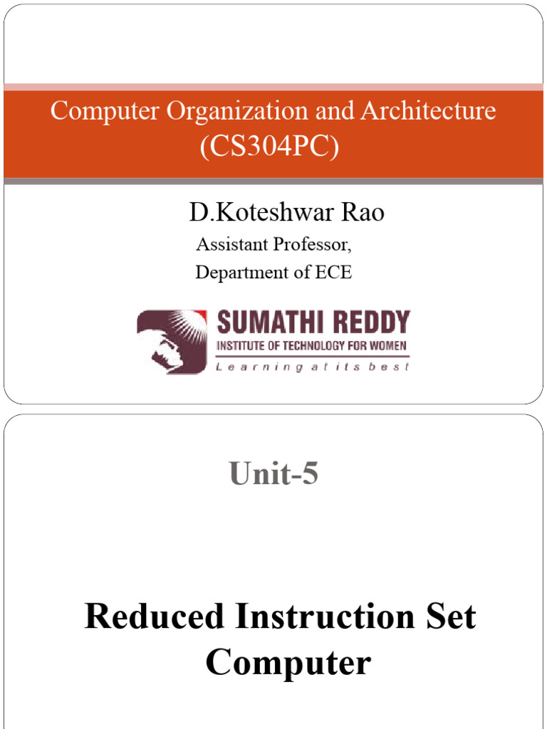 COA Unit-5 | PDF | Central Processing Unit | Parallel Computing COA Unit-5 | PDF | Central Processing Unit | Parallel Computing
