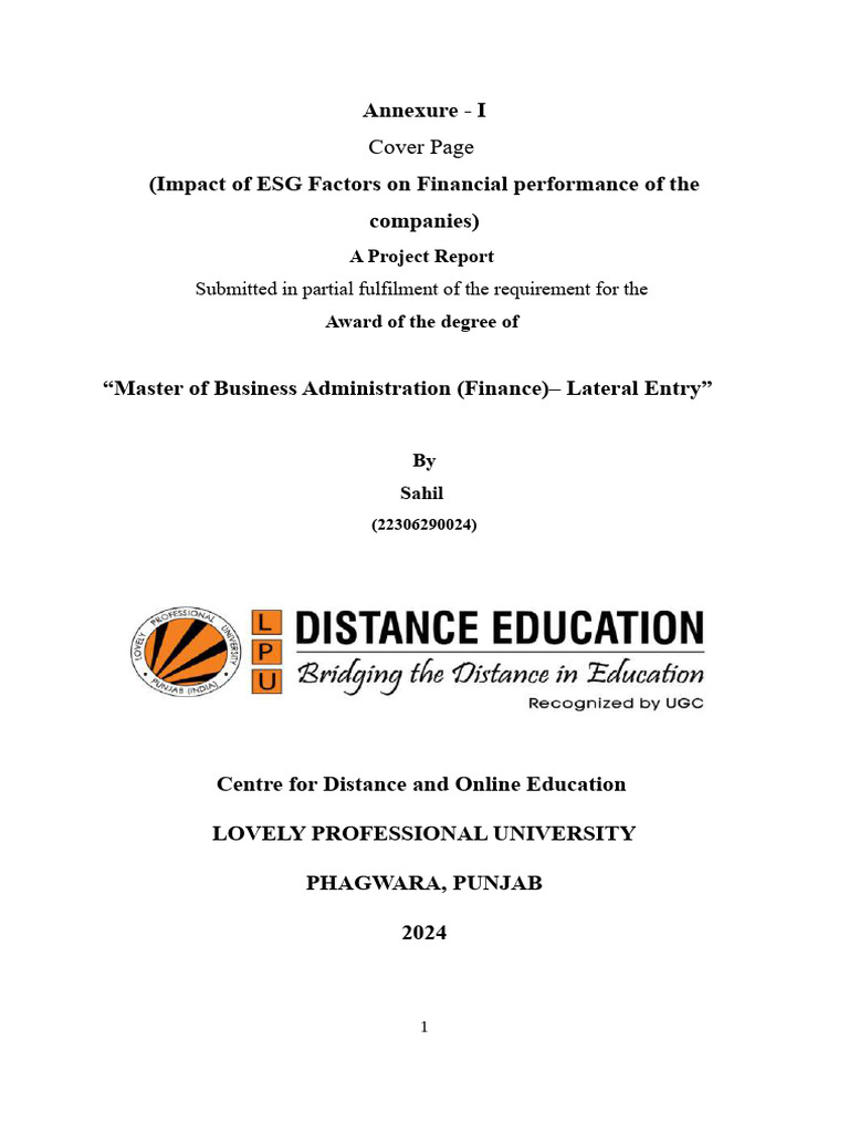 Capstone Project Lpu | PDF | Corporate Social Responsibility | Economies