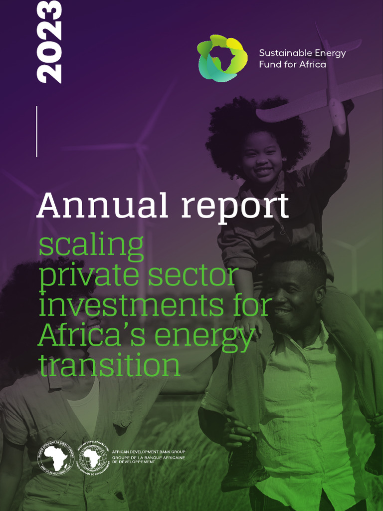 SEFA 2023 Annual Report | PDF | Sustainable Energy | Renewable Energy