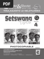 SetswanaTota G6 Plan and Track | PDF