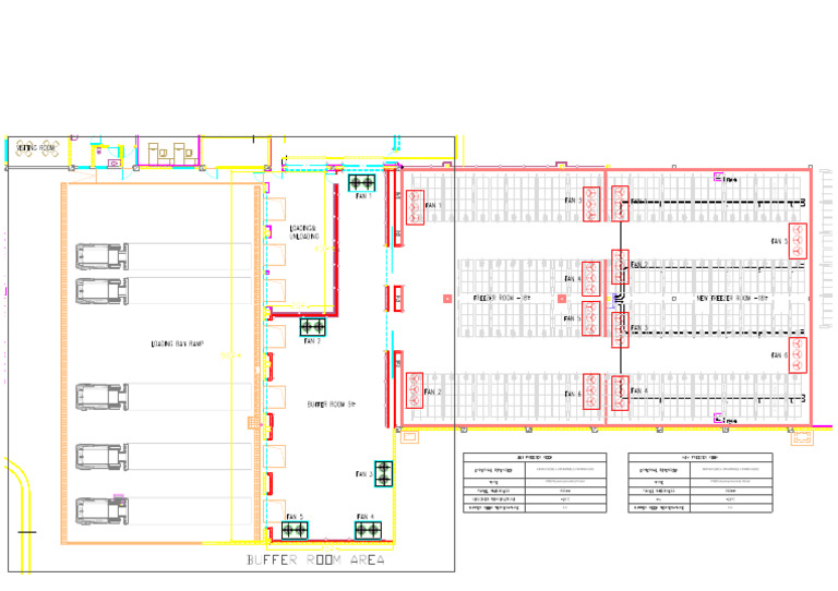 MFM Layout (Buffer Room Area) - Model | PDF