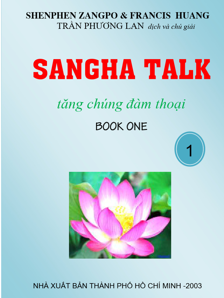 Sangha Talk 1 | PDF