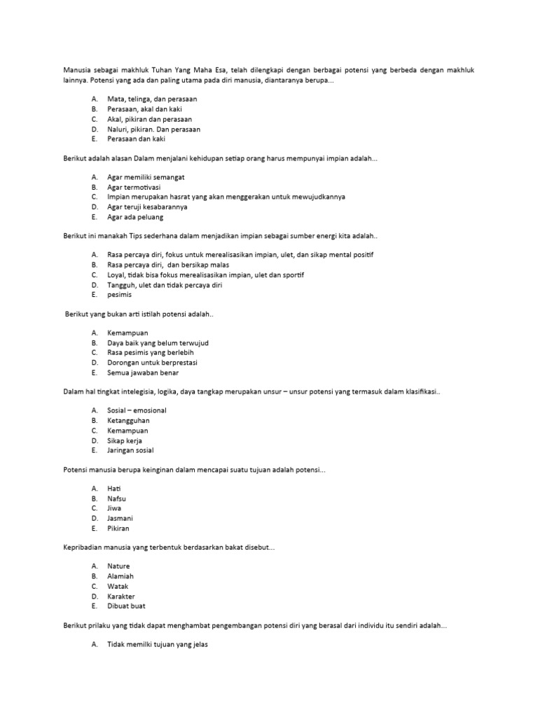 Soal p5 Drive Fix | PDF
