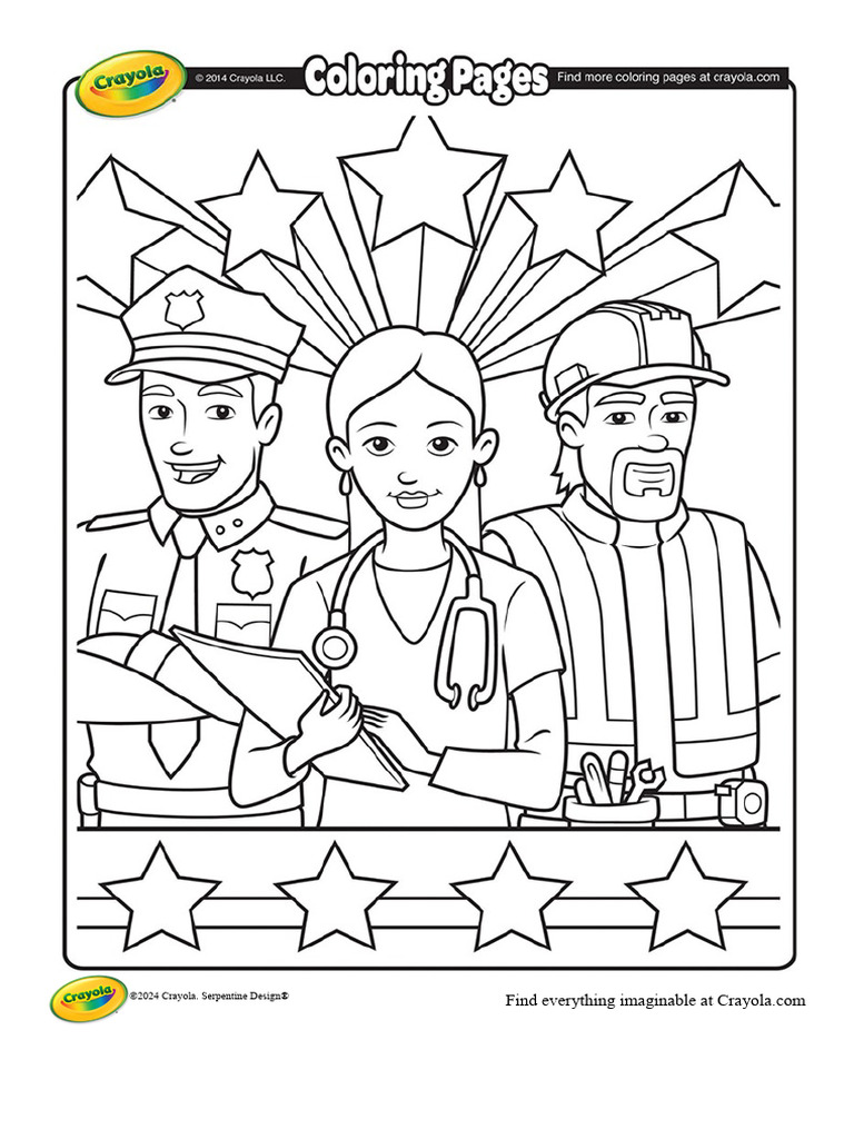 Labor Day Workers Coloring Page | PDF | Lifestyle