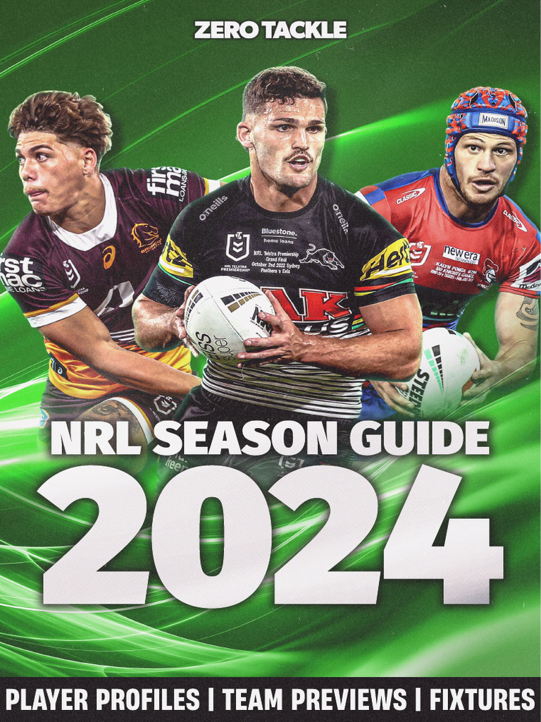ZeroTackle 2024 NRL Season Guide Digital Download FINAL | PDF | Sports ...